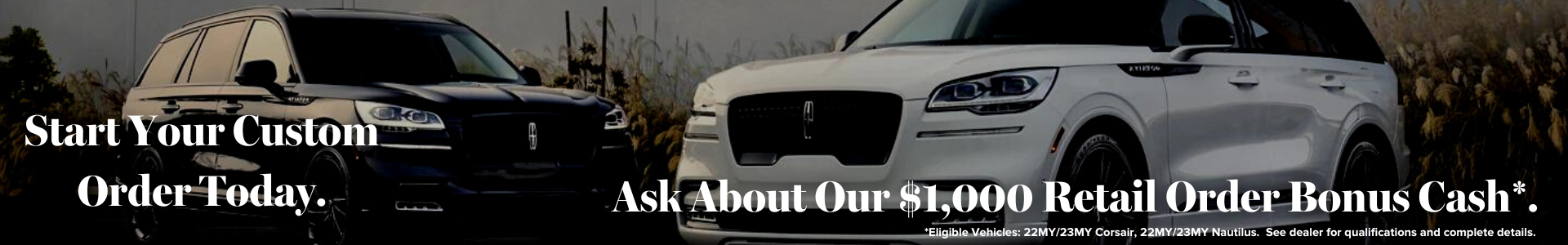 Build And Price A New Lincoln Custom Order
